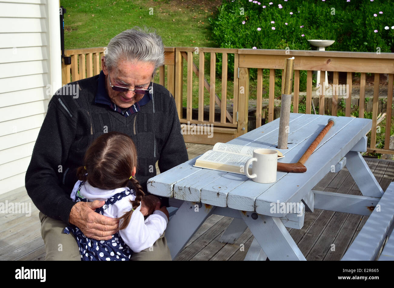 Old Grand Father High Resolution Stock Photography and Images - Alamy