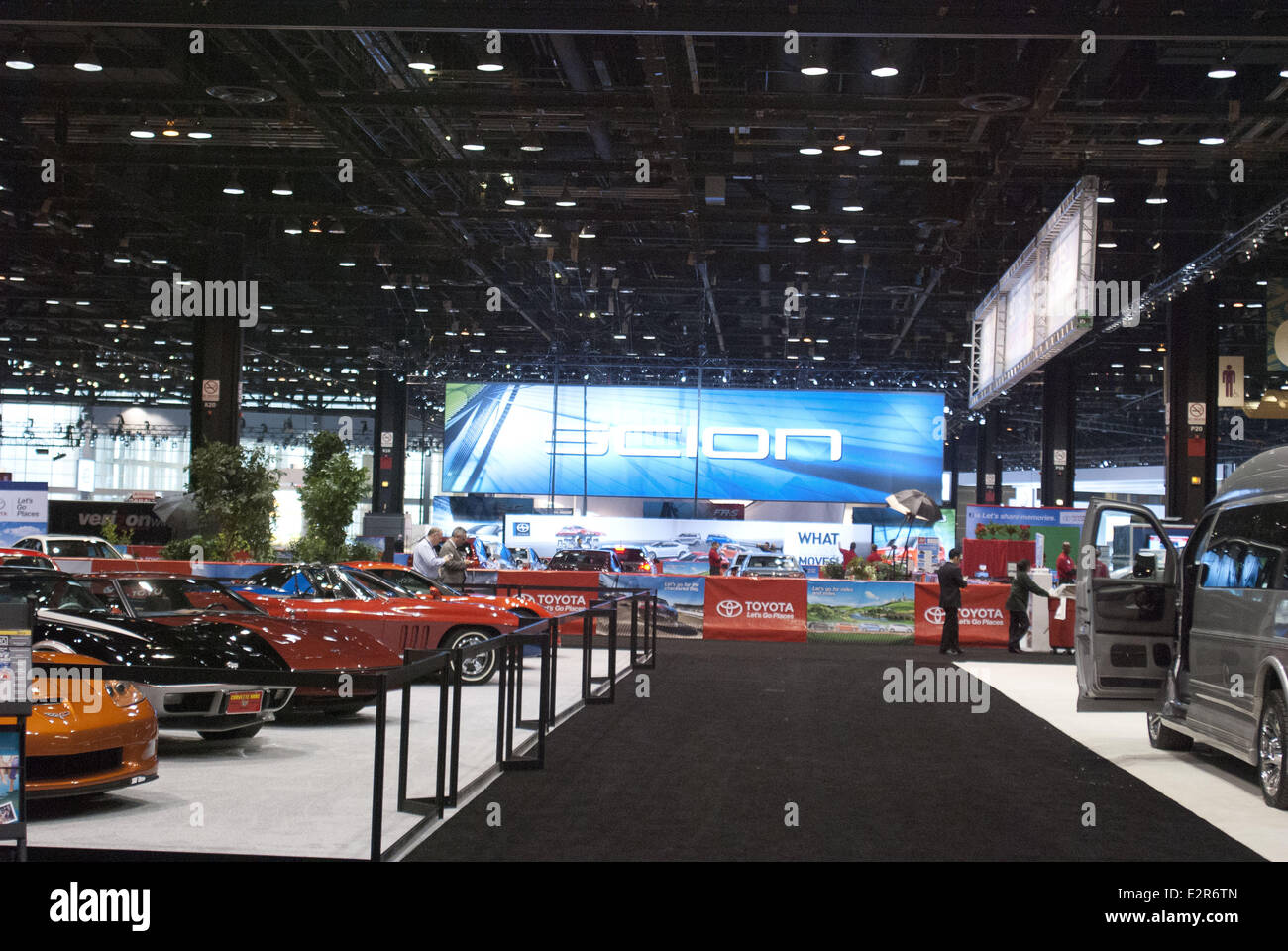 Chicago Auto Show 2013 Media Press Preview Day at McCormick Place ...