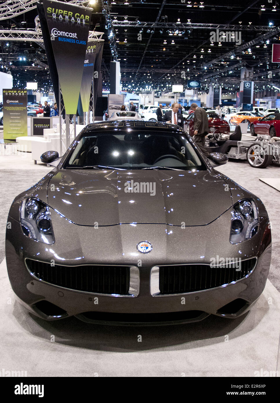 Chicago Auto Show 2013 Media Press Preview Day at McCormick Place ...