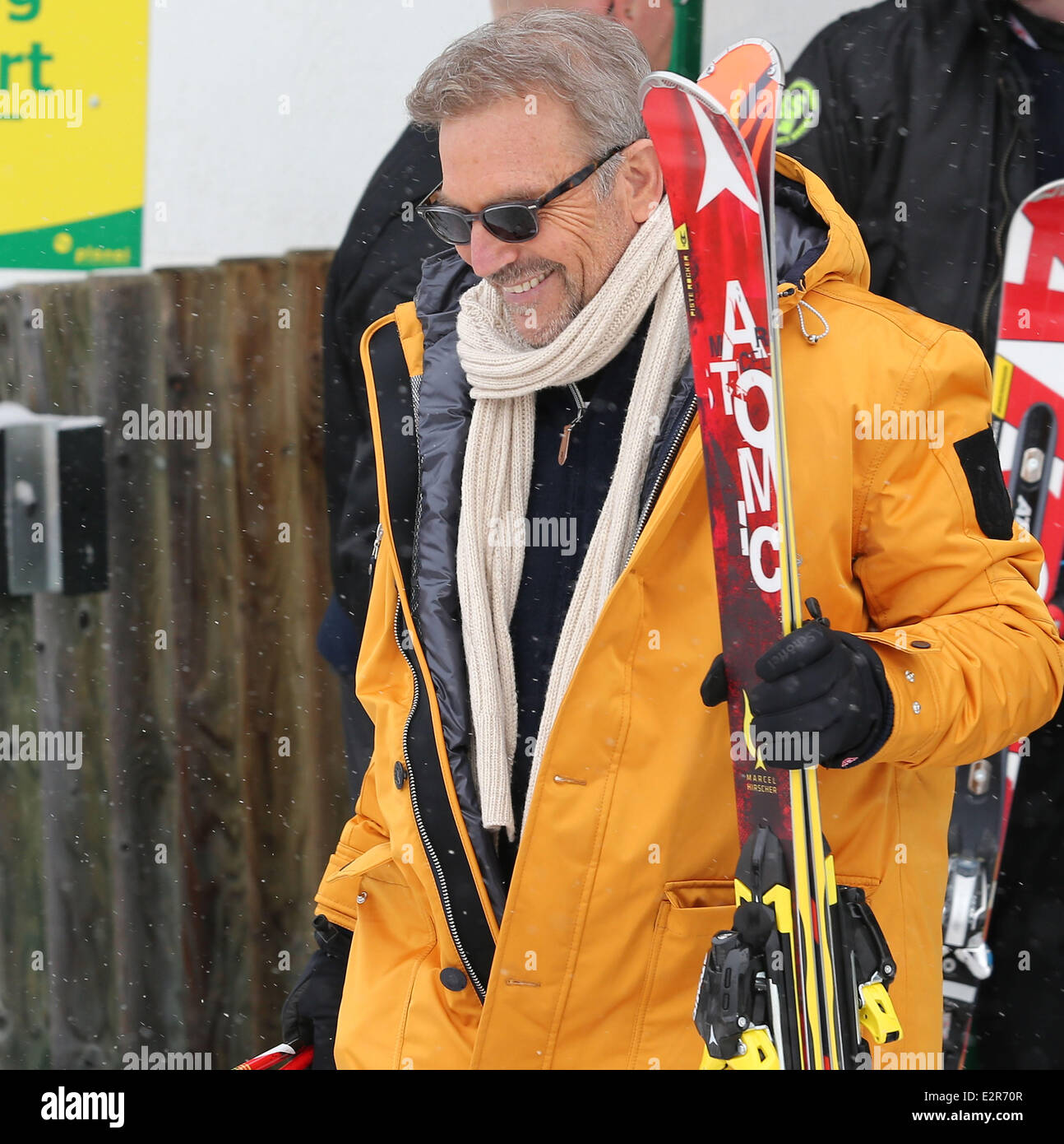 Kevin costner attends fis alpine hi-res stock photography and images ...