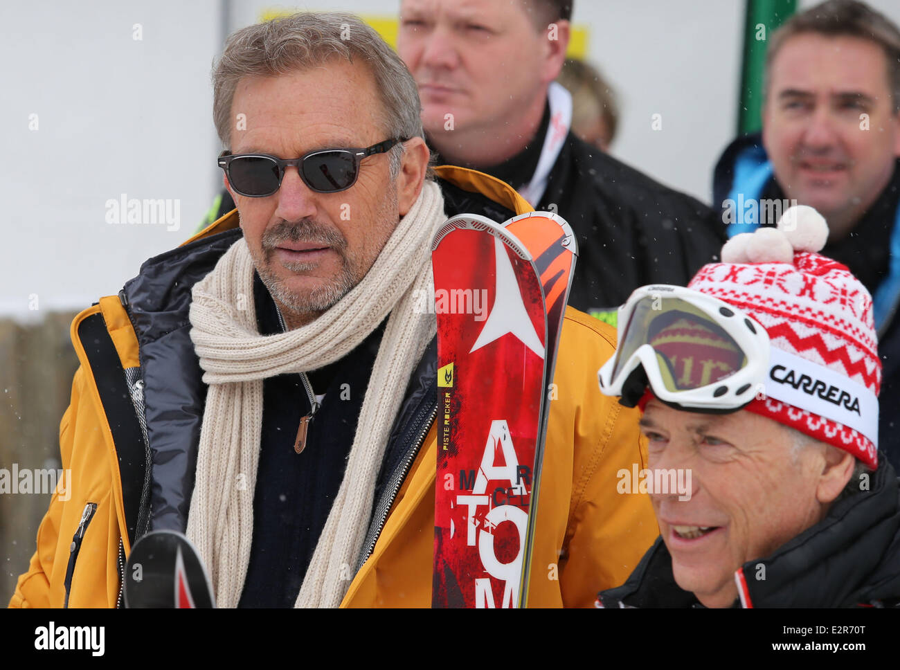 Kevin costner attends fis alpine hi-res stock photography and images ...