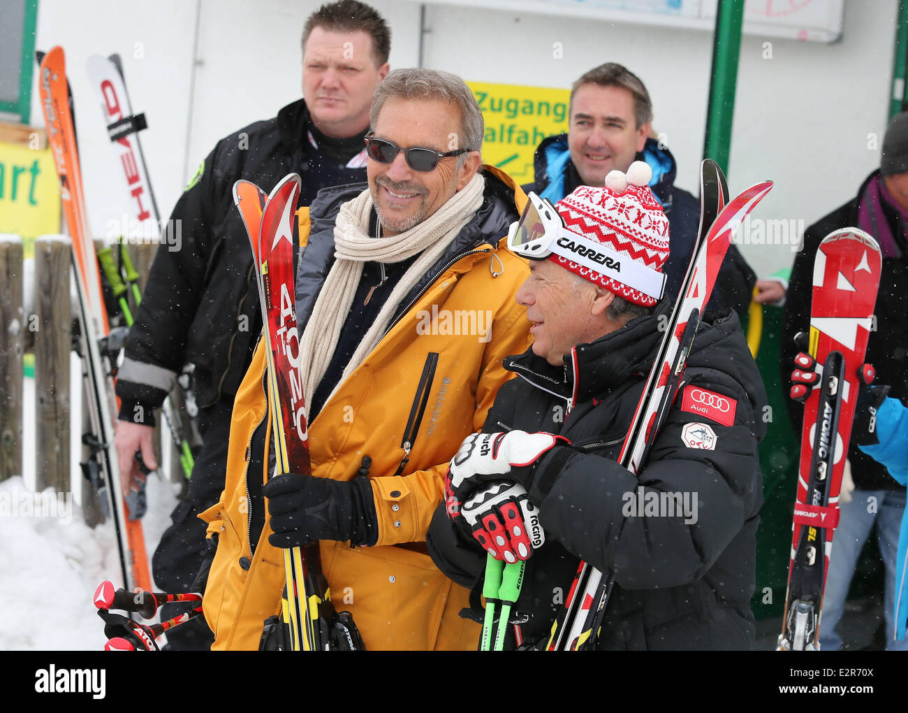 Kevin Costner attends the FIS Alpine World Ski Championships 2013 ...