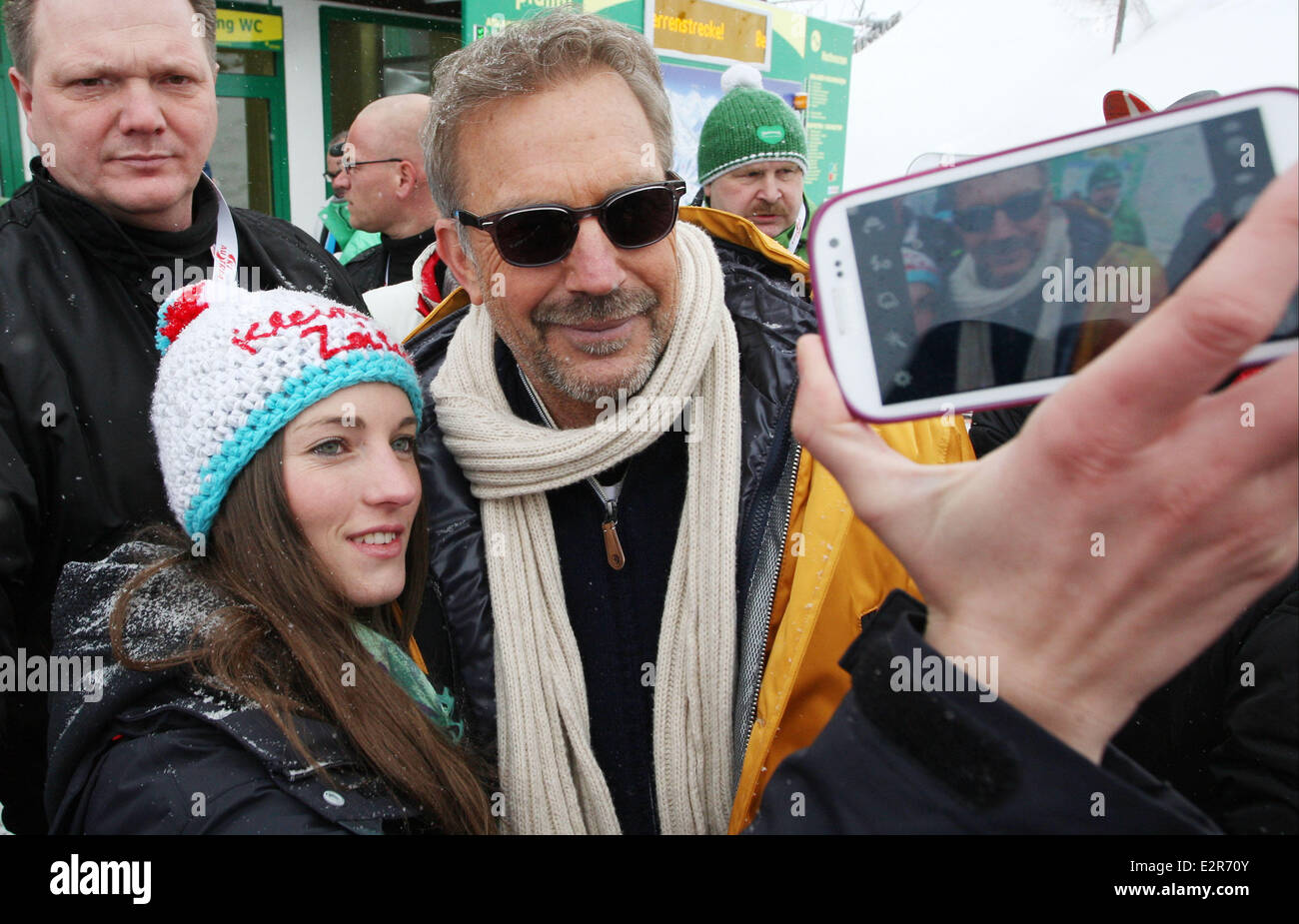 Kevin costner attends fis alpine hi-res stock photography and images ...