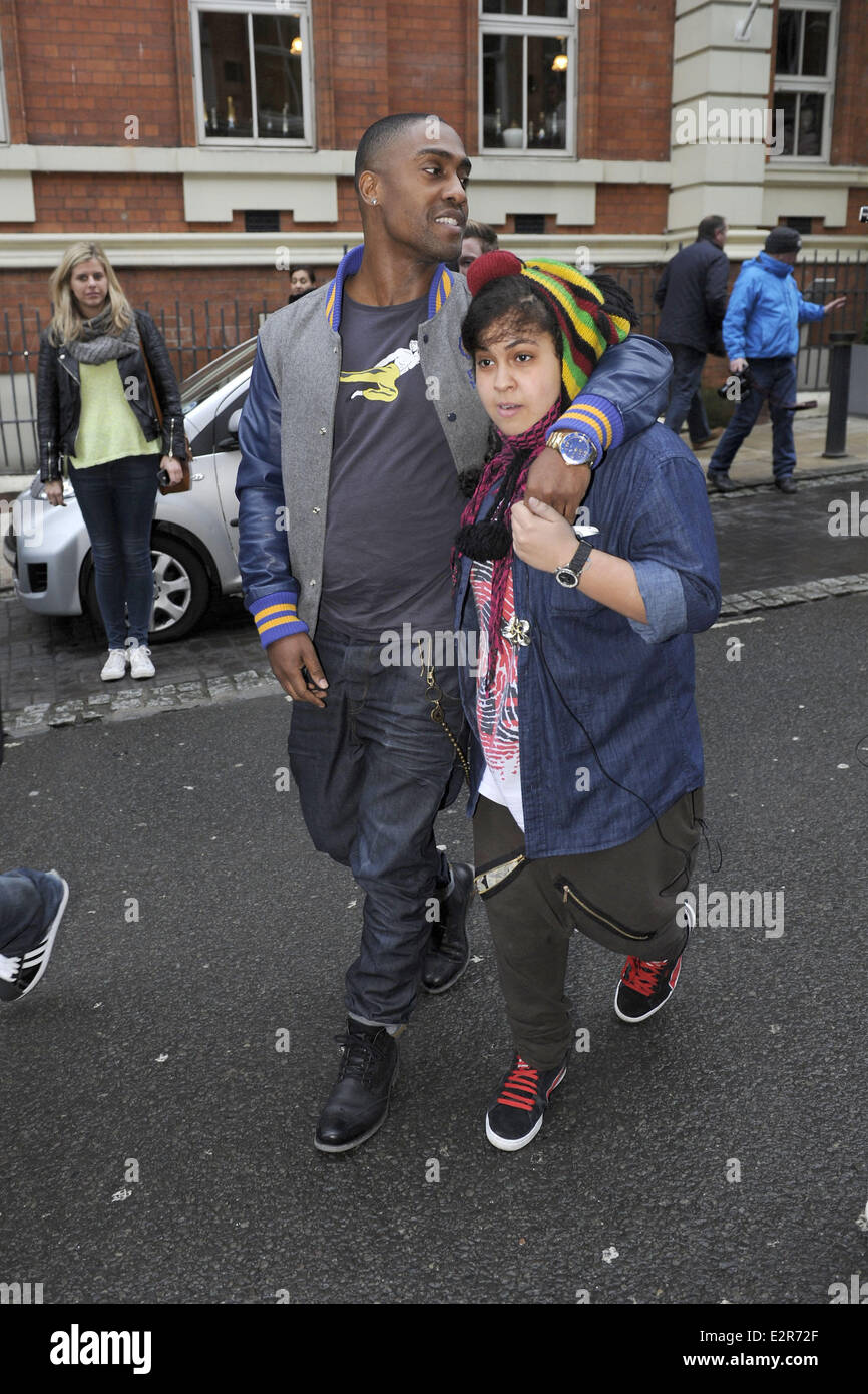 Judges leaving their hotel ahead of 'Britain's Got Talent' auditions in Birmingham Featuring ...