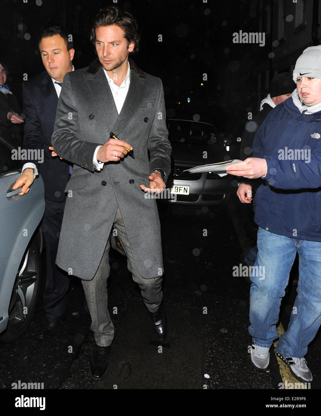 The Charles Finch and Chanel pre-BAFTA dinner at Annabels - Outside ...