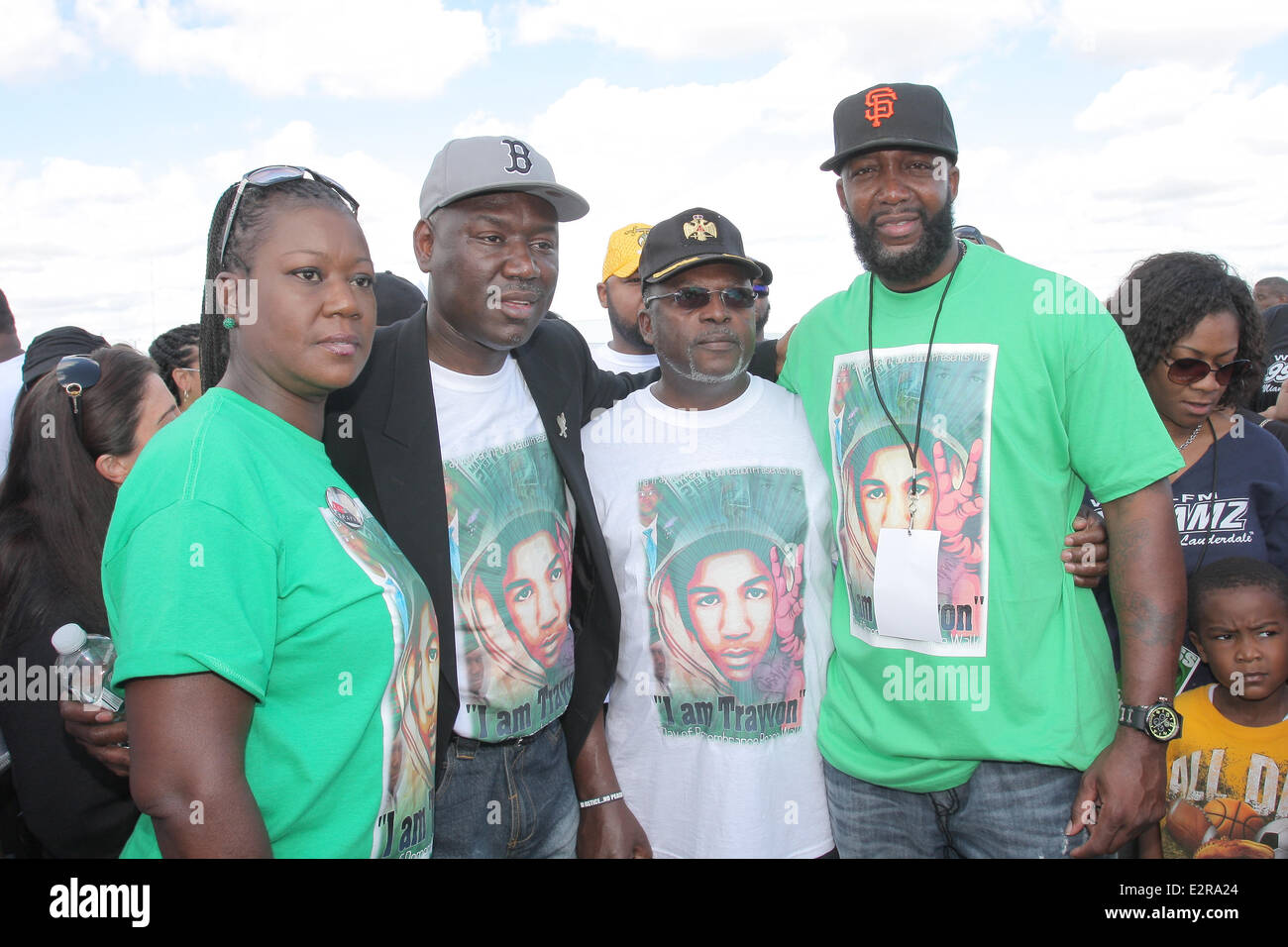 'March for Peace' at Ives Estate Park in honor of Trayvon Martin ...