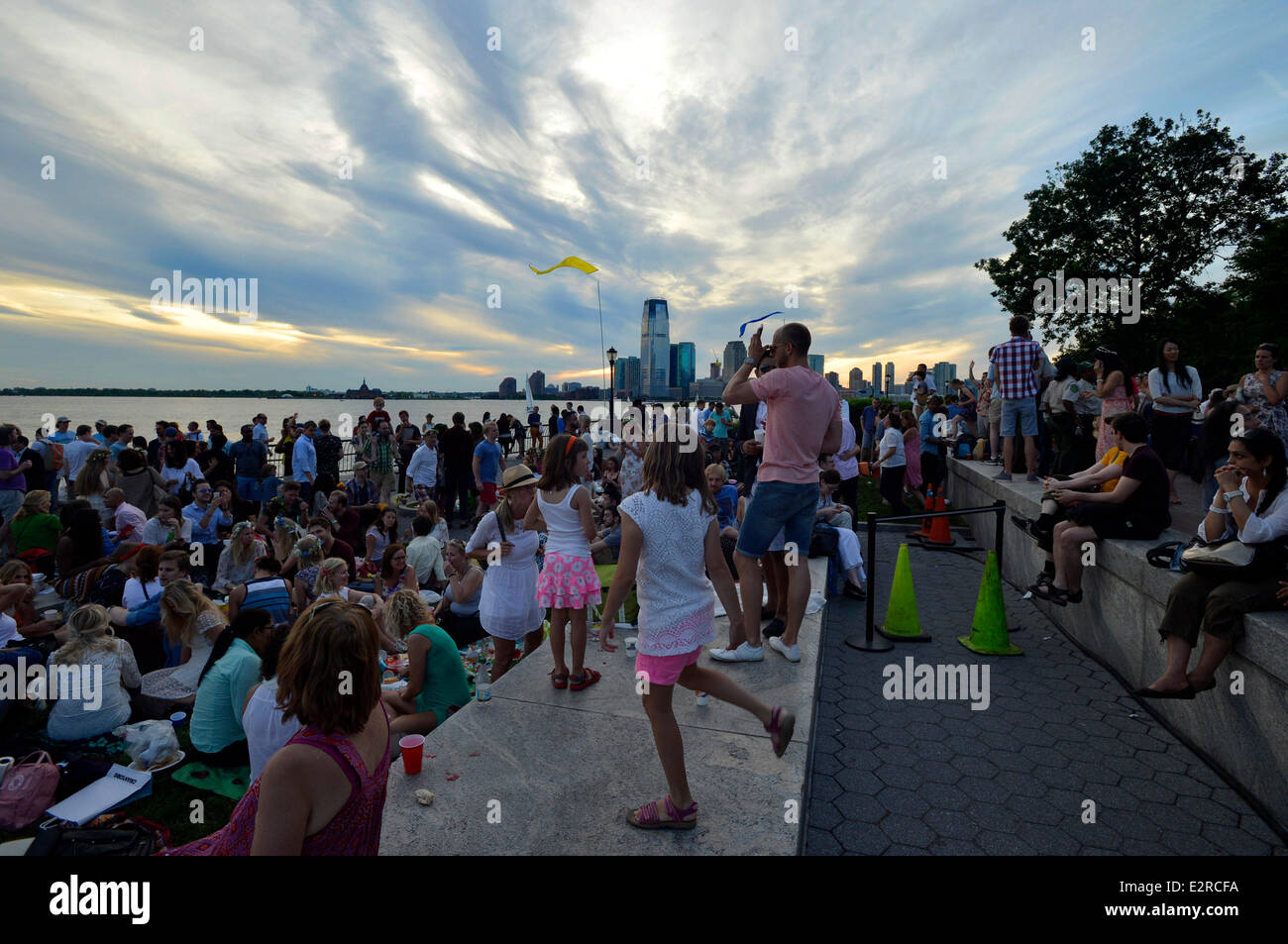 New York, New York, USA. 20th June, 2014. People take part in the ...