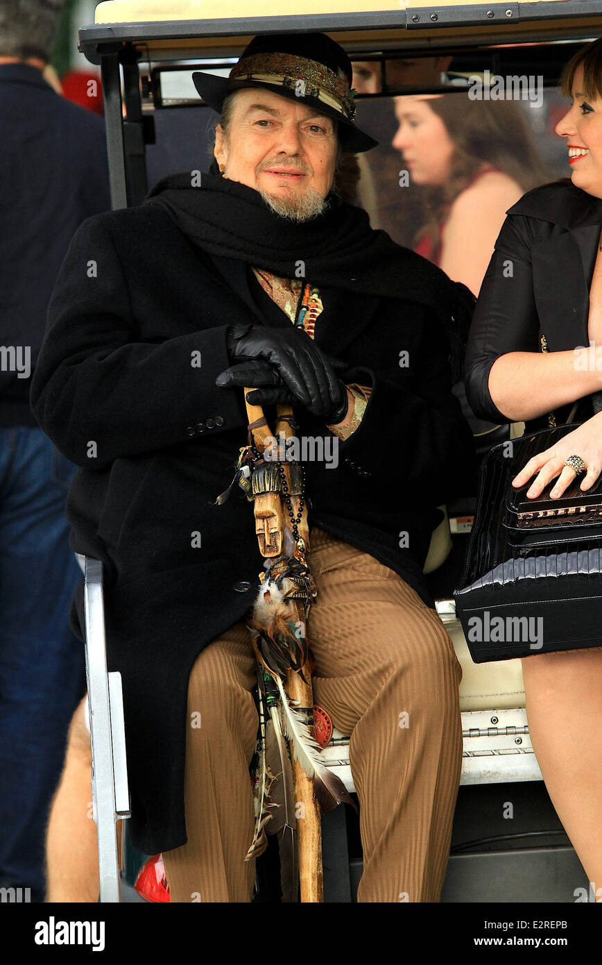 Celebrities arrive at the Nokia Theatre L.A. Live ahead of the 55th ...