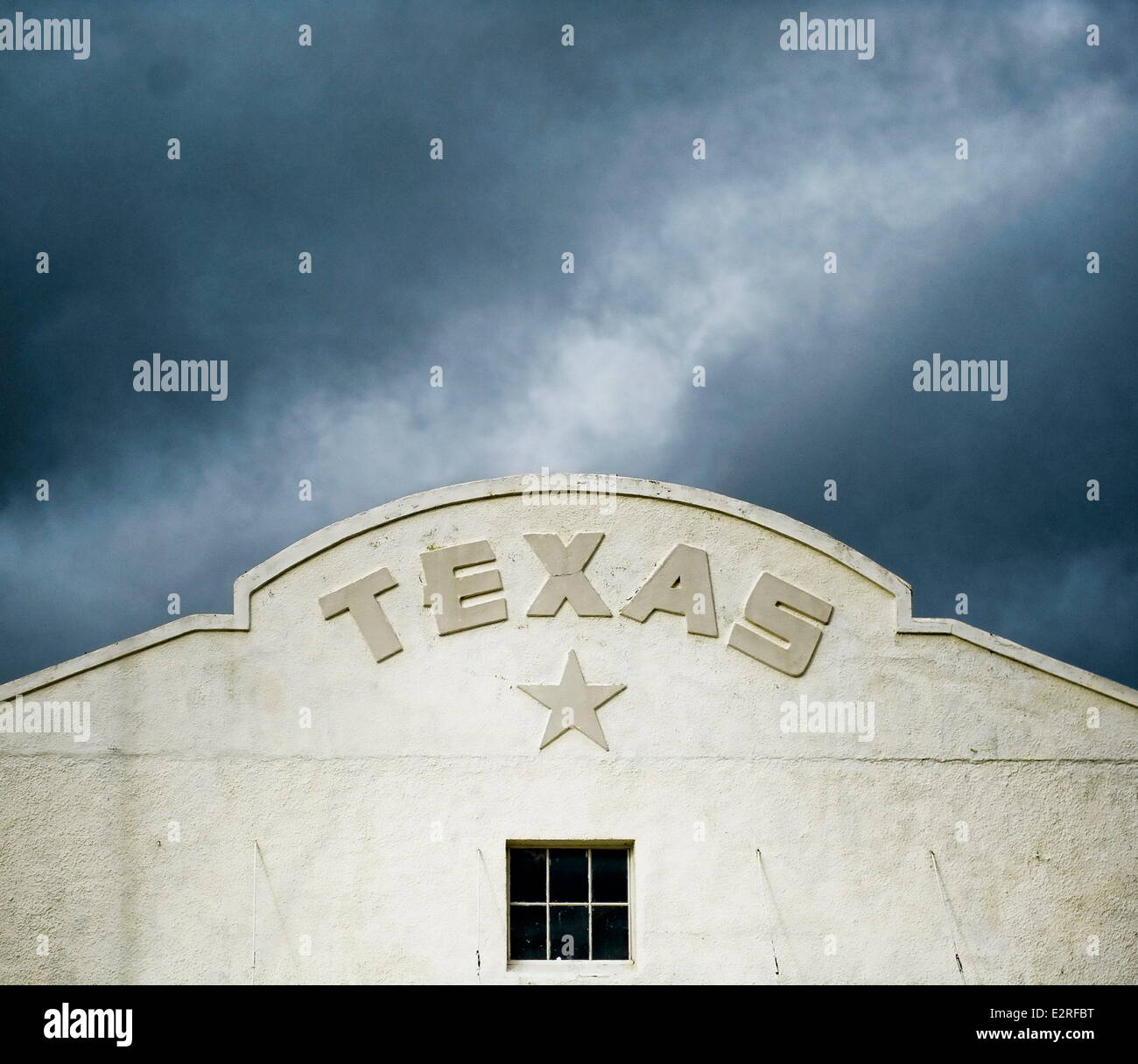 Marfa, Texas, USA. 11th Sep, 2013. The facade of a building in down ...