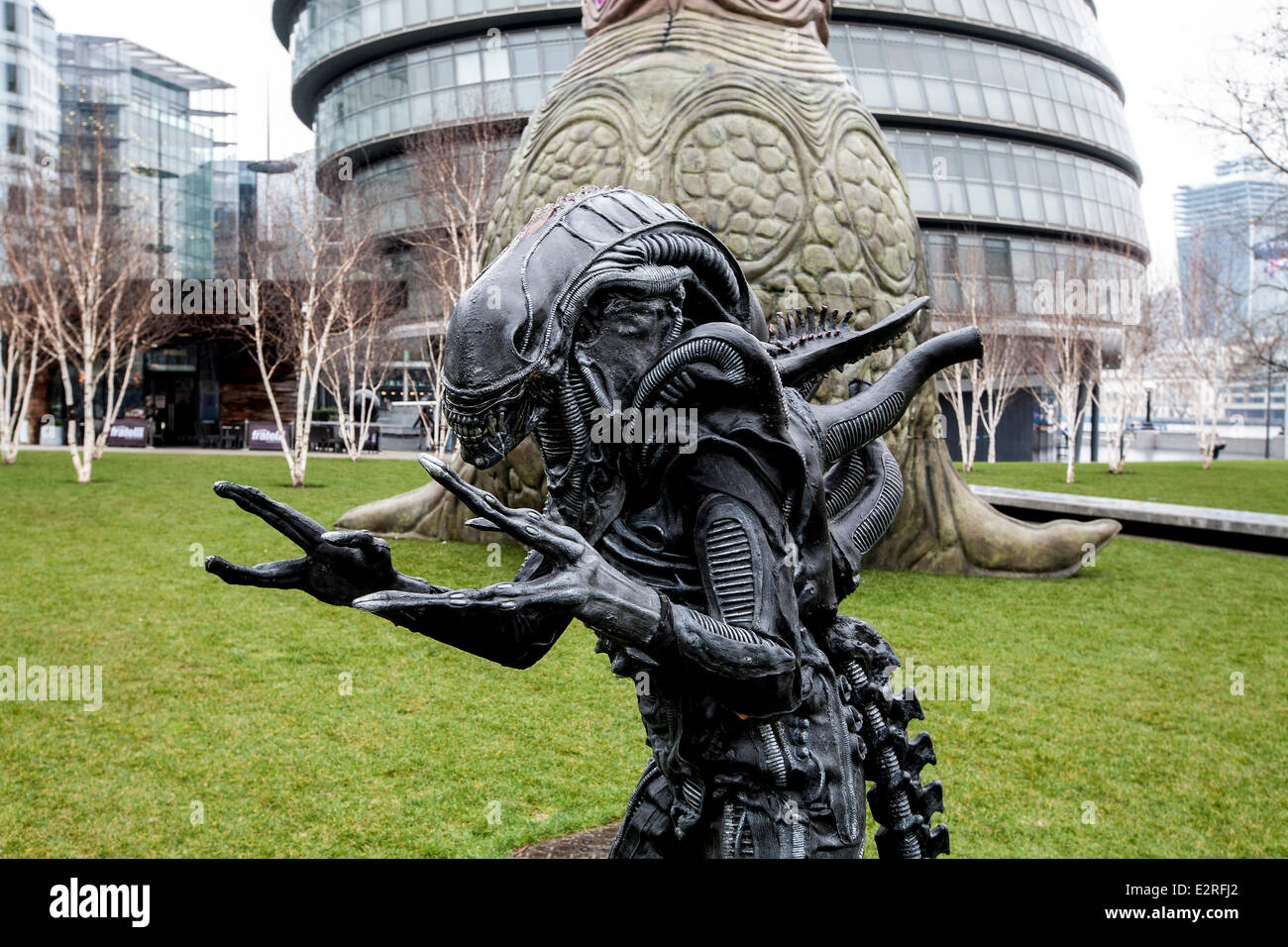 Alien: Colonial Marines photocall at Potters Field Colonial marines ...