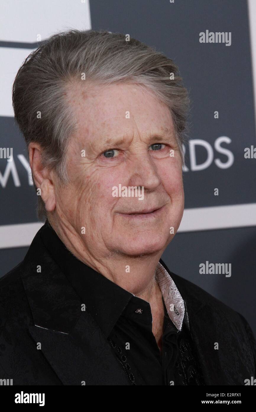 55th Annual GRAMMY Awards at Staples Center - Arrivals Featuring: Brian ...