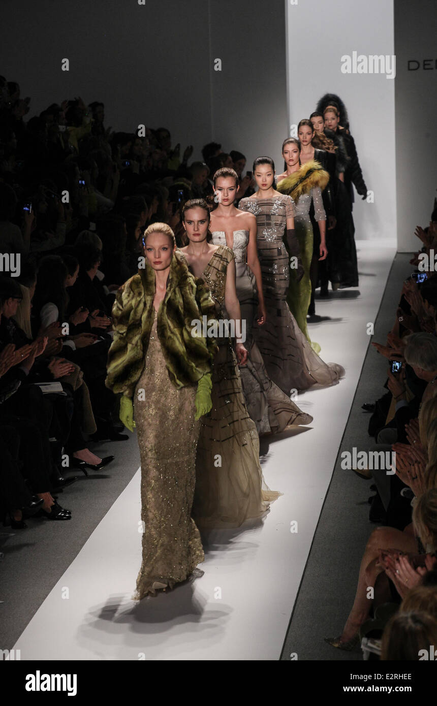 Mercedes-Benz New York Fashion Week Autumn/Winter 2013 - Dennis Basso ...