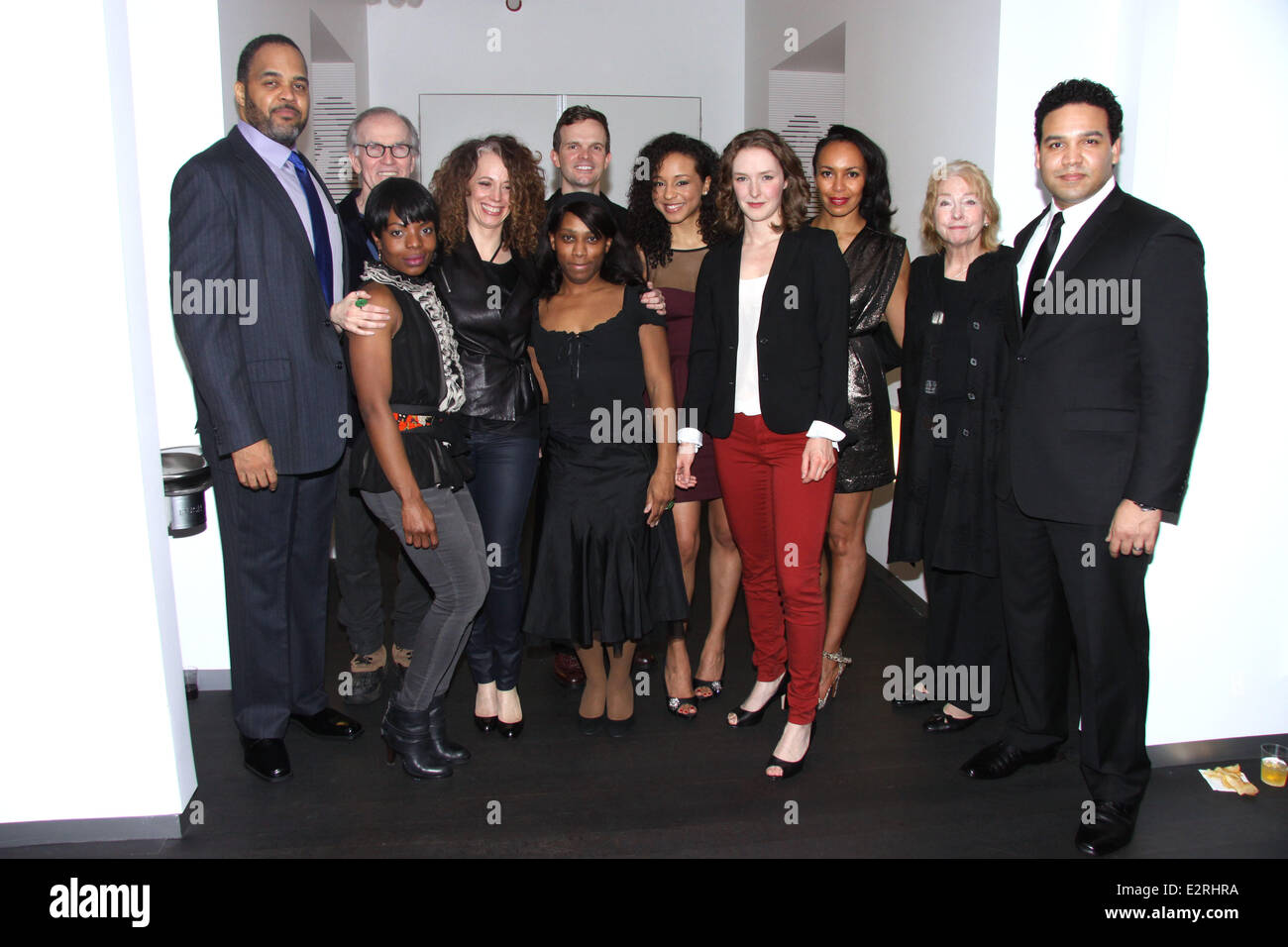 Premiere reception for ‘Luck of the Irish’ at the Claire Tow Theatre ...