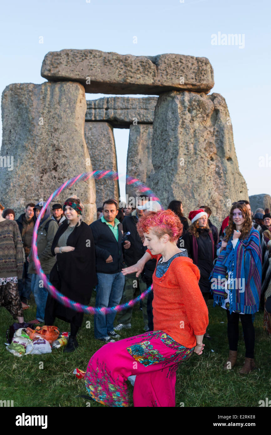 Salisbury Plain, Wiltshire, UK. 21st June, 2014. Summer solstice ...