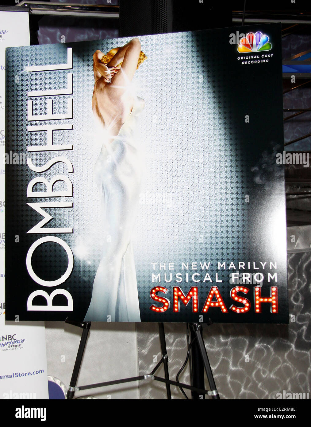 CD signing for 'Bombshell: The New Marilyn Musical from Smash' held at ...
