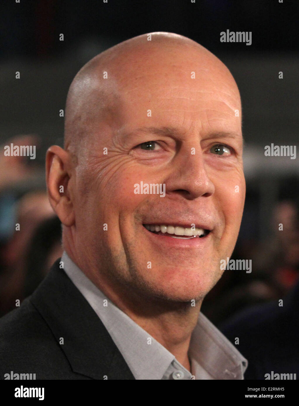 A Good Day To Die Hard Fan Celebration at the AMC Empire 25 Theatre Featuring: Bruce Willis ...