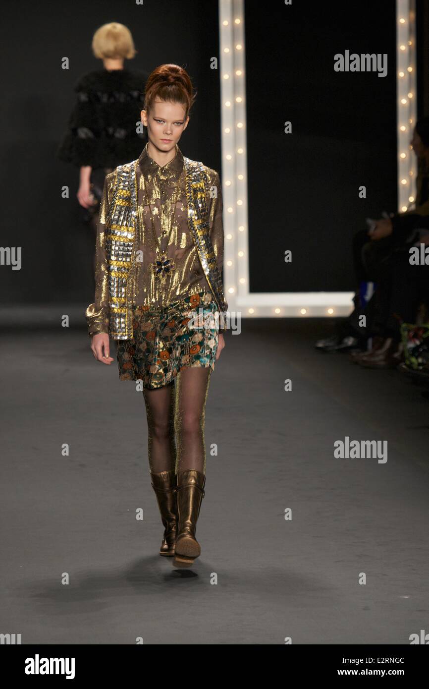 Mercedes-Benz New York Fashion Week Autumn/Winter 2013 - Anna Sui ...
