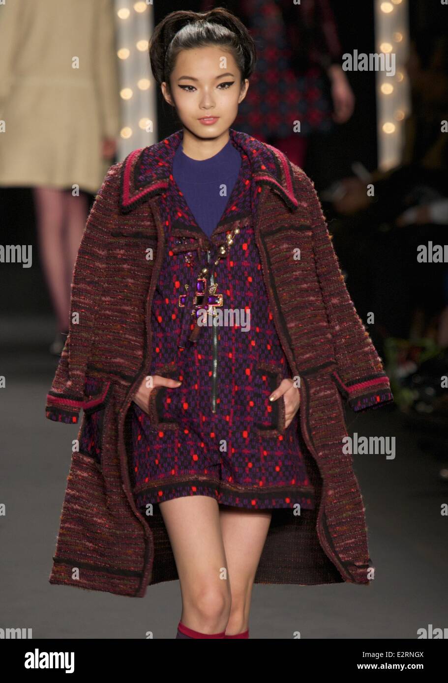 Mercedes-Benz New York Fashion Week Autumn/Winter 2013 - Anna Sui ...