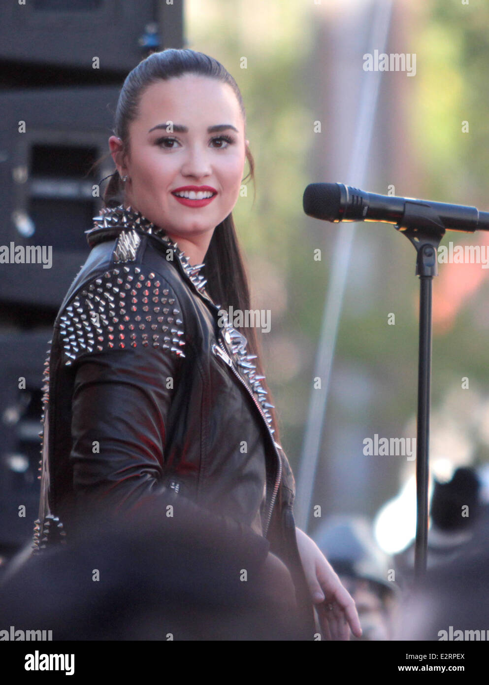 Topshop Topman LA Grand Opening at The Grove Featuring: Demi Lovato ...