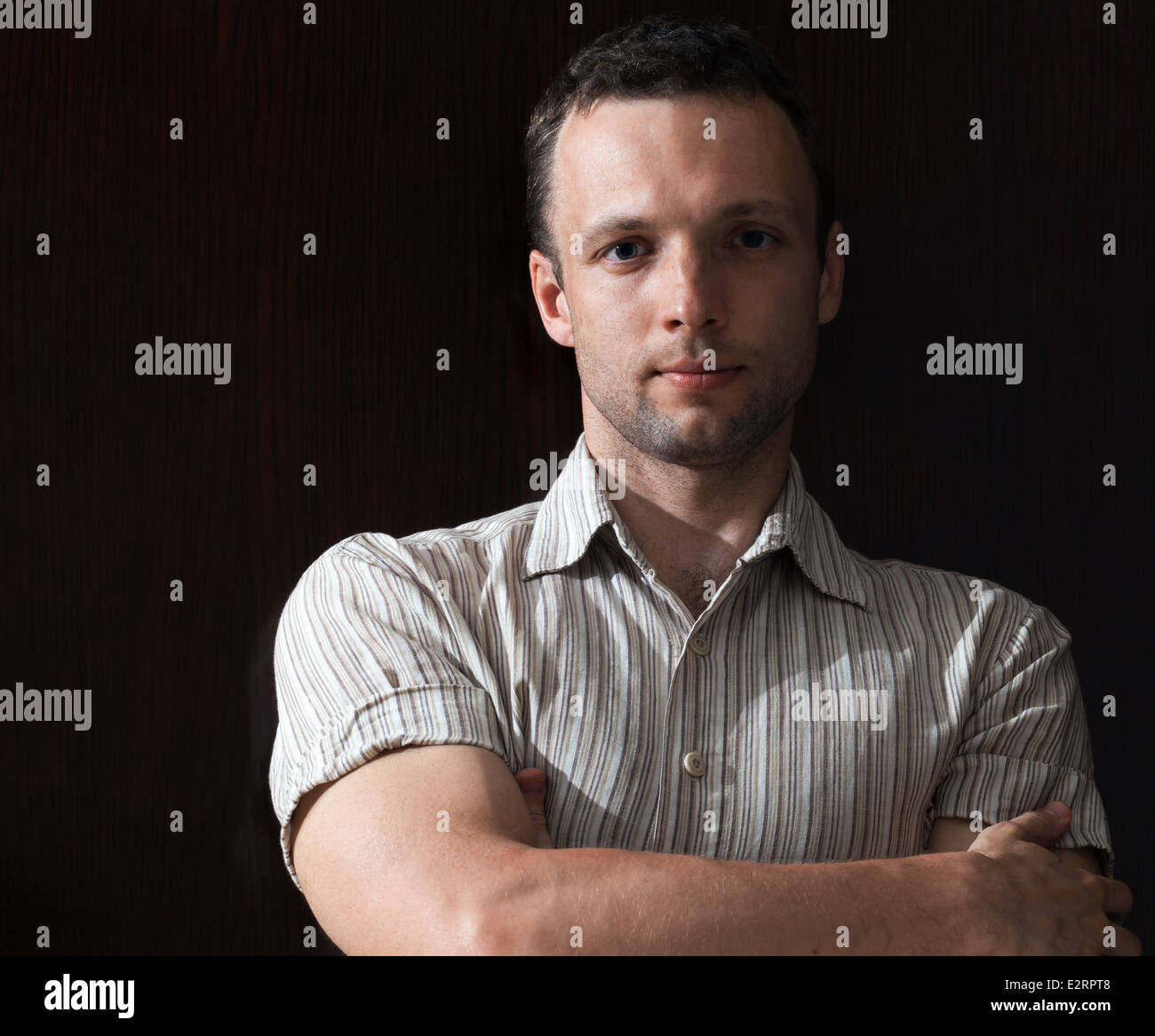 Man of strong hi-res stock photography and images - Alamy