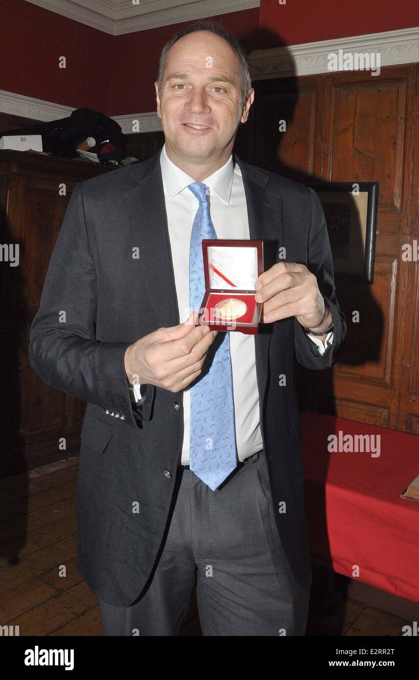 Sir Steve Redgrave awarded the gold medal of honorary patron of the ...