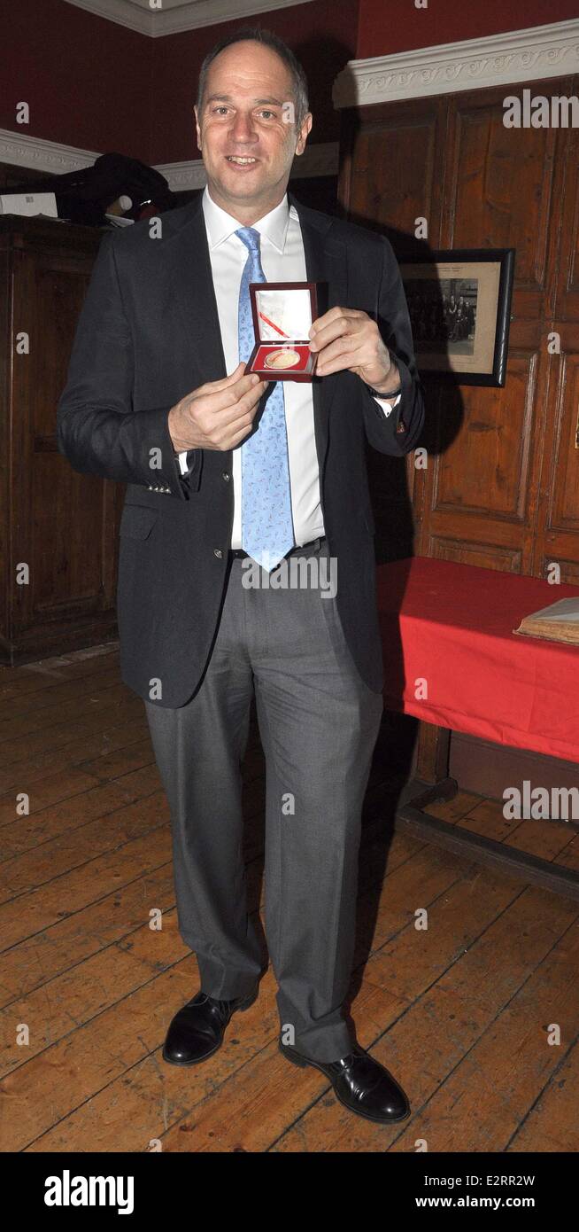 Sir Steve Redgrave awarded the gold medal of honorary patron of the ...
