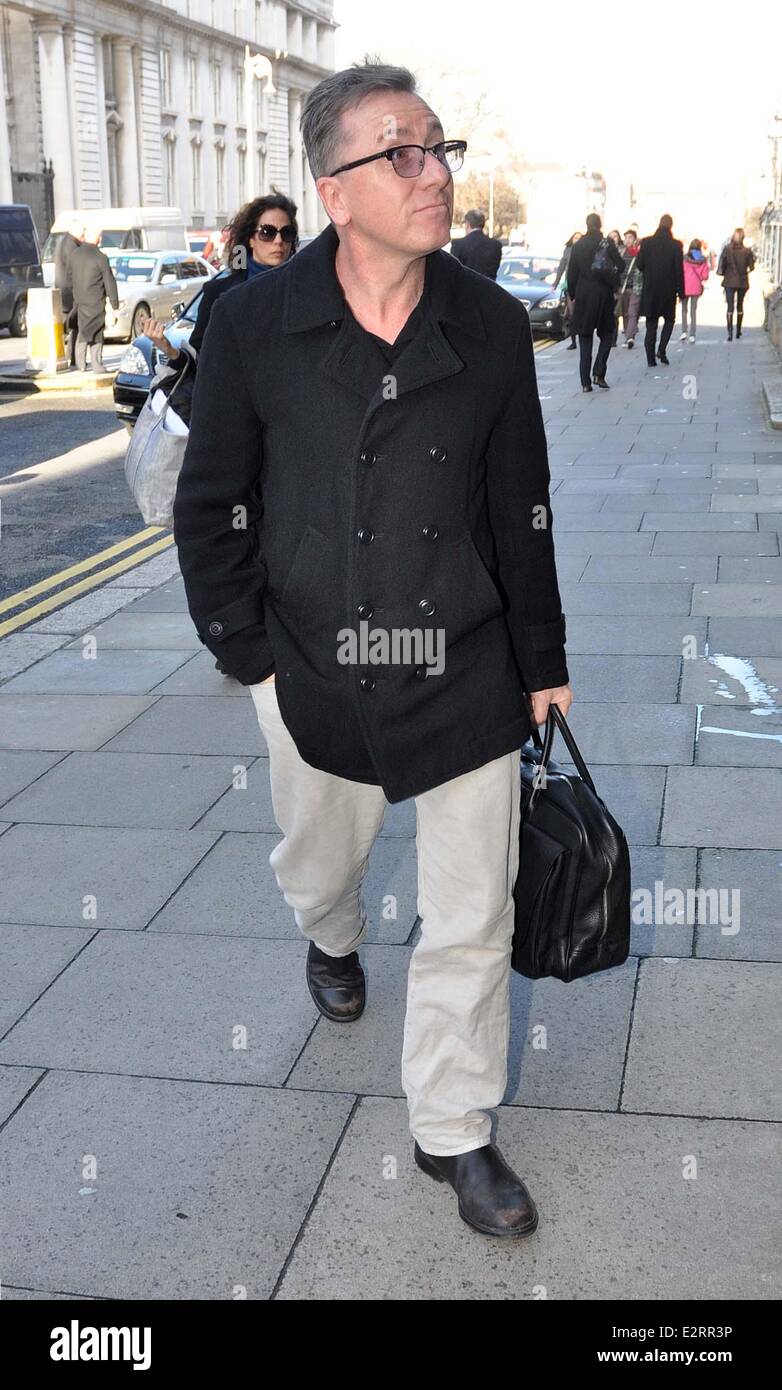 Tim Roth arrives at the Merrion hotel Featuring: Tim Roth Where: Dublin ...