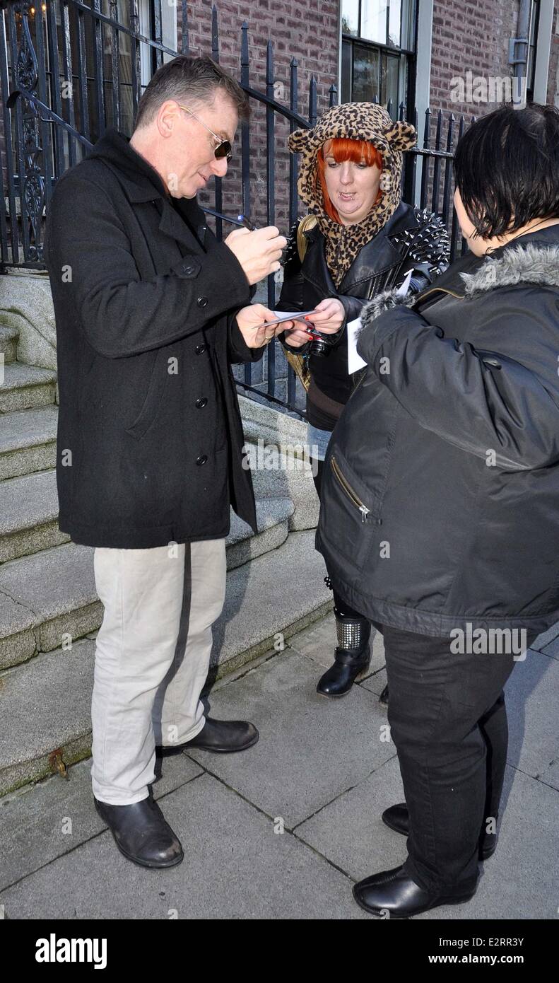 Tim Roth signs autographs and poses for pictures with fans as he ...
