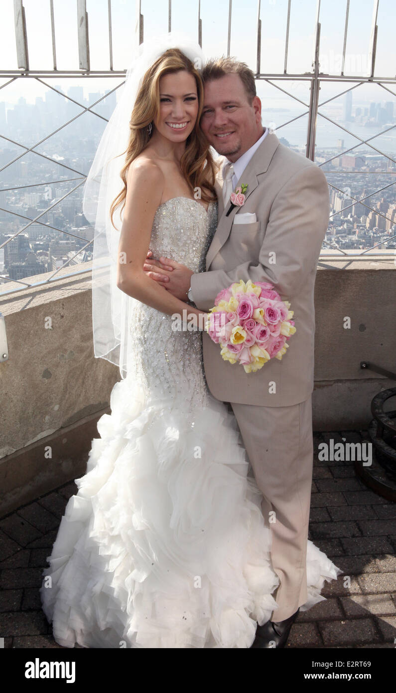 Newlyweds Danielle Brabham and Michael Lynch, from Miami Shores ...