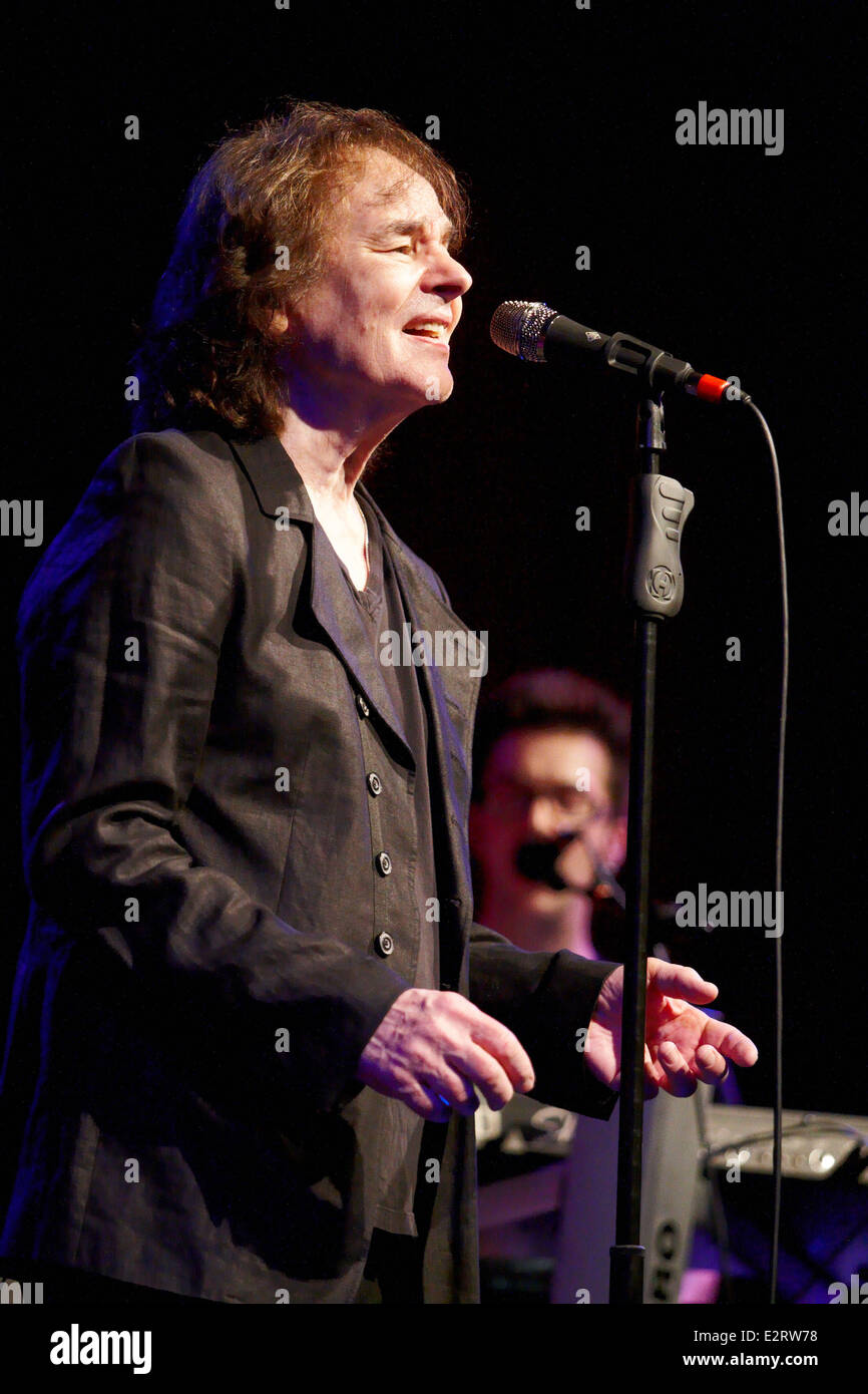 The Zombies lead singer Colin Blunstone performing on the penultimate ...