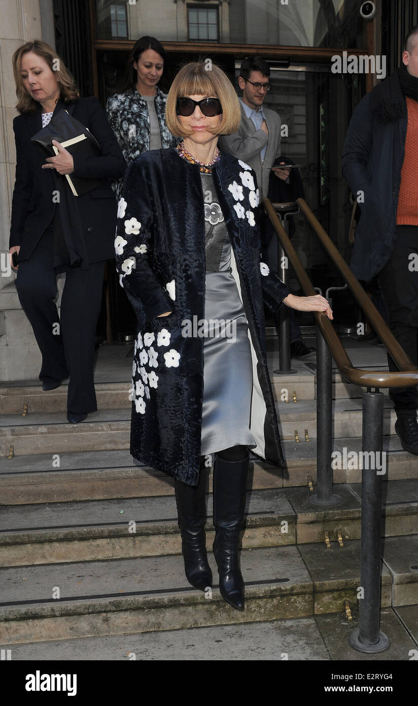 London Fashion Week - Autumn/Winter 2013 - L'Wren Scott - Departures ...