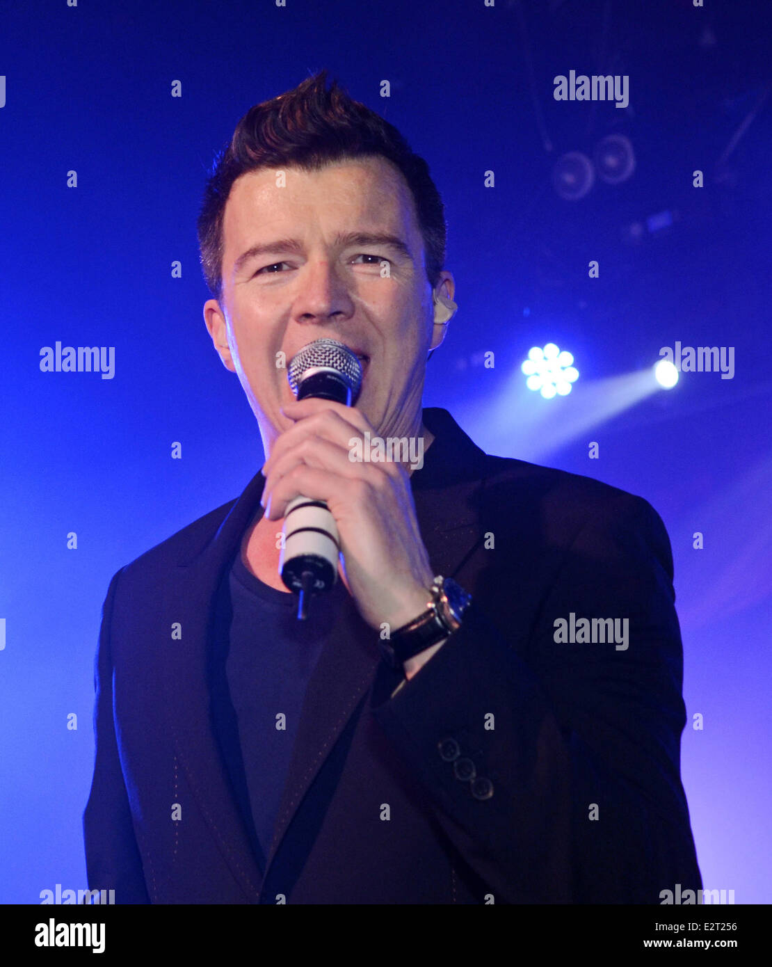 Rick Astley performs live on stage at G-A-Y Featuring: Rick Astley ...