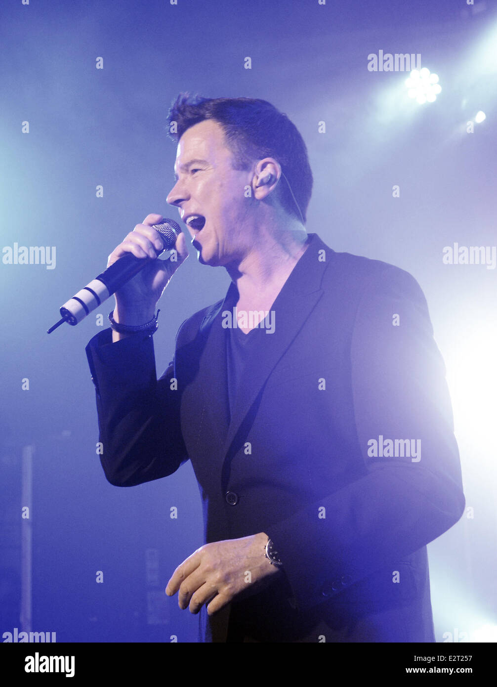 Rick Astley performs live on stage at G-A-Y Featuring: Rick Astley ...