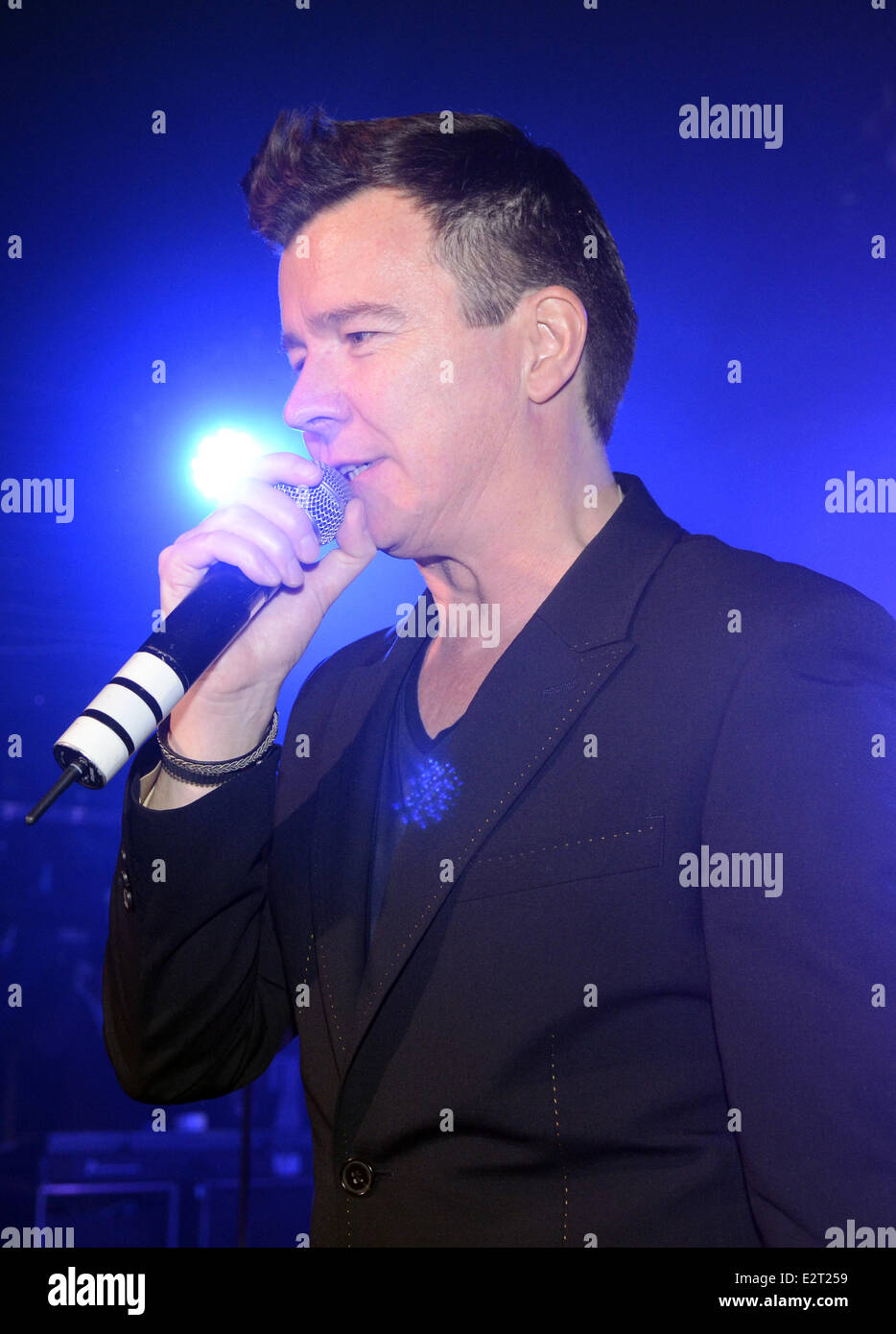 Rick Astley performs live on stage at G-A-Y Featuring: Rick Astley ...