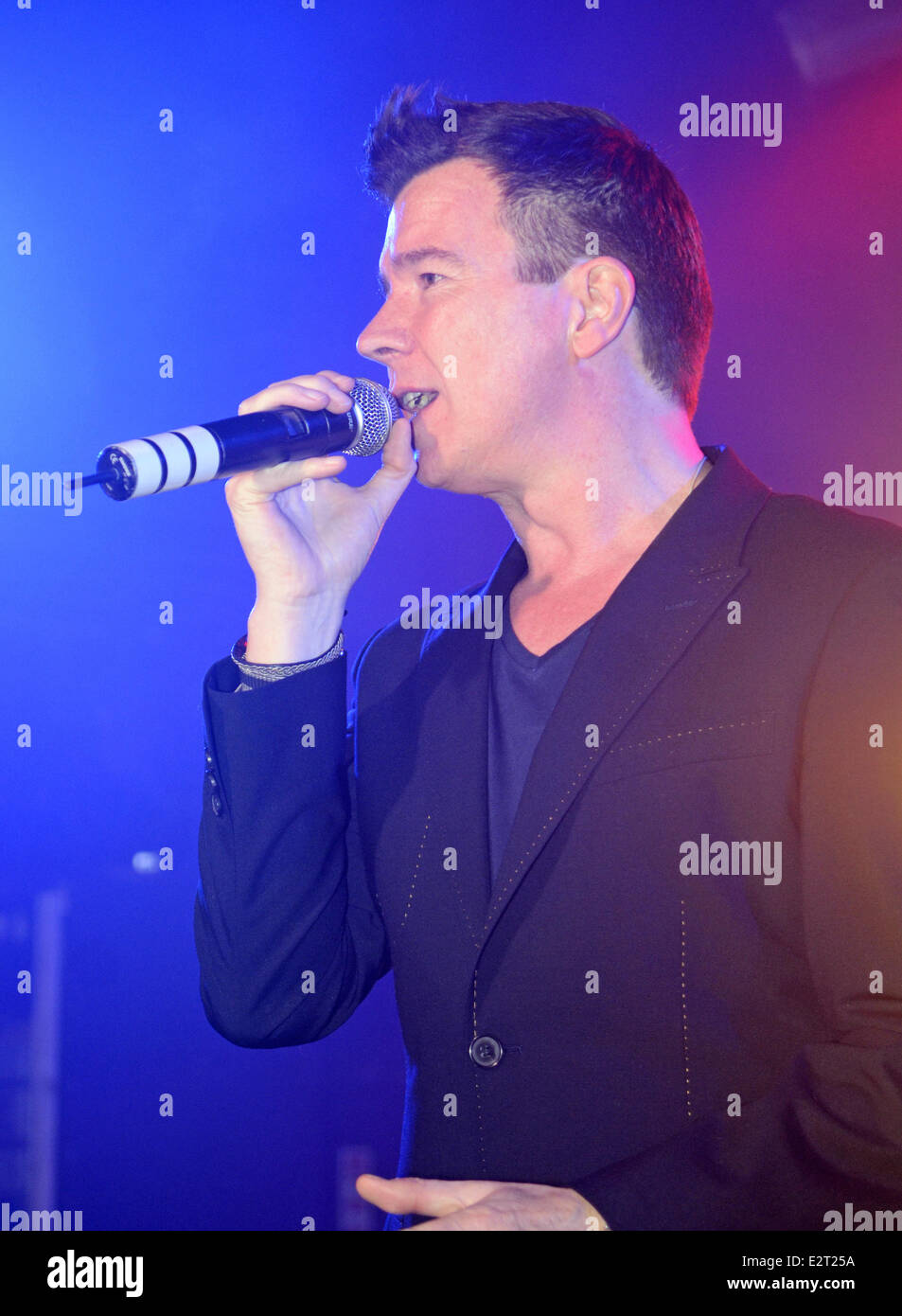Rick Astley performs live on stage at G-A-Y Featuring: Rick Astley ...