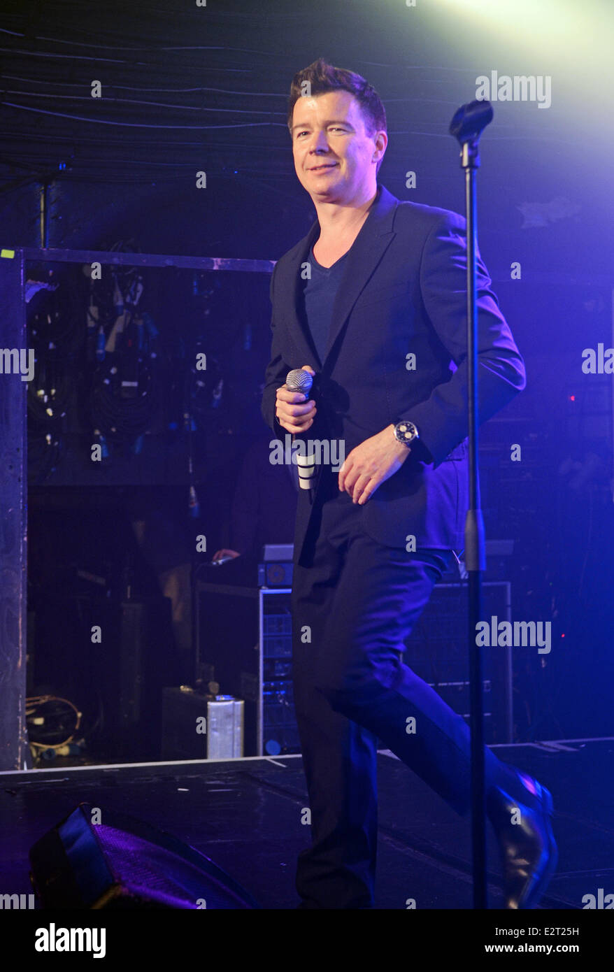 Rick Astley performs live on stage at G-A-Y Featuring: Rick Astley ...