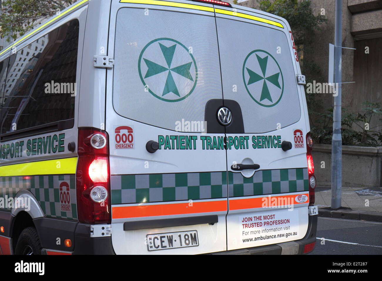 Ambulance rear hi-res stock photography and images - Alamy