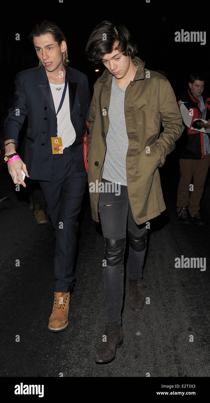 Harry Styles heads to the Shepherds Bush Empire to watch Muse perform ...