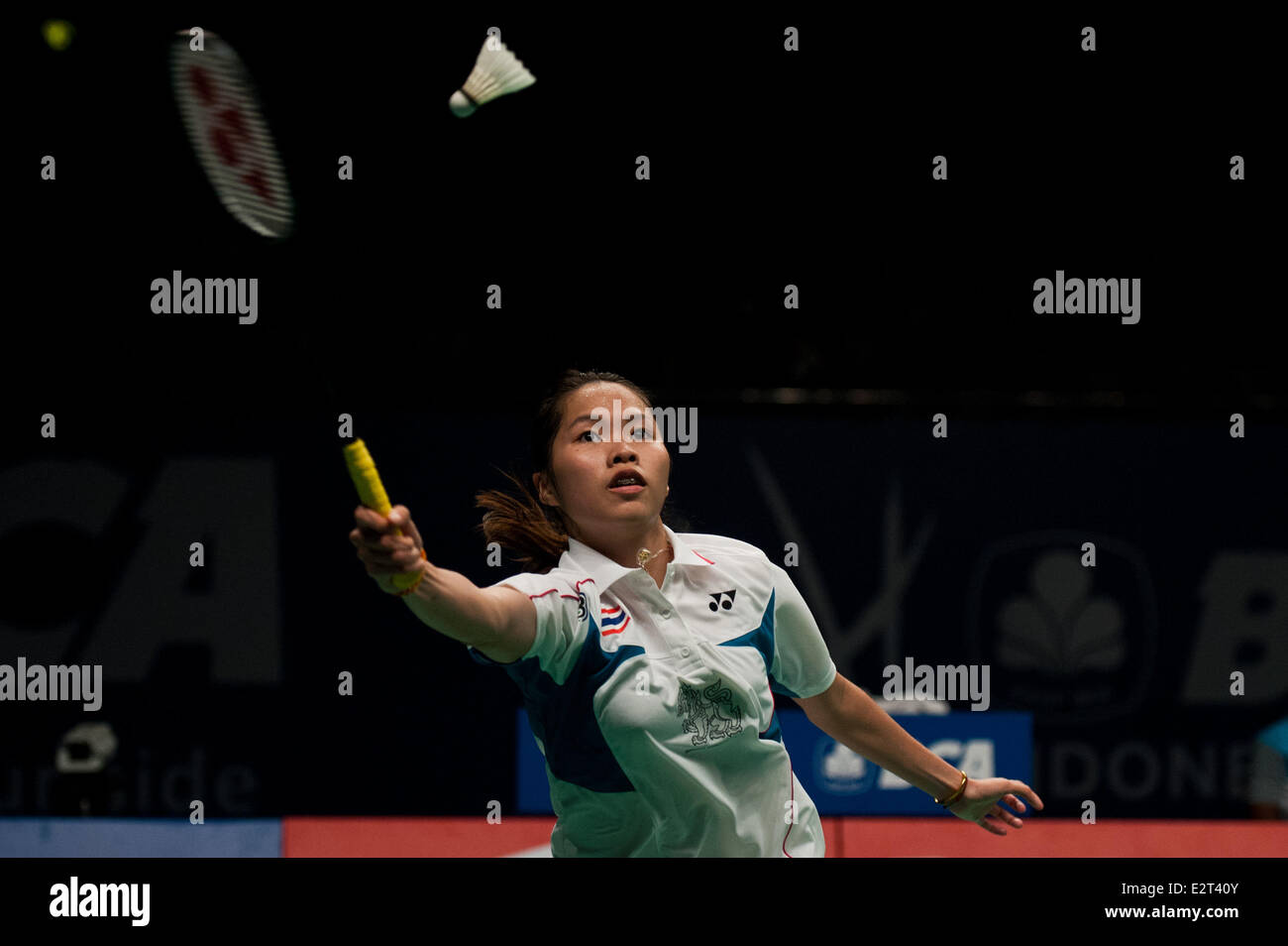 Manila, Indonesia. 21st June, 2014. Ratchanok Intanon of Thailand ...