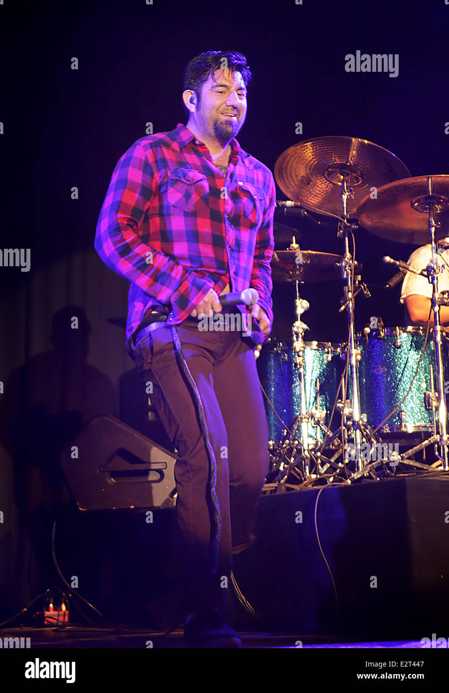 Deftones performing at Manchester Academy Featuring: Chino Moreno Where ...