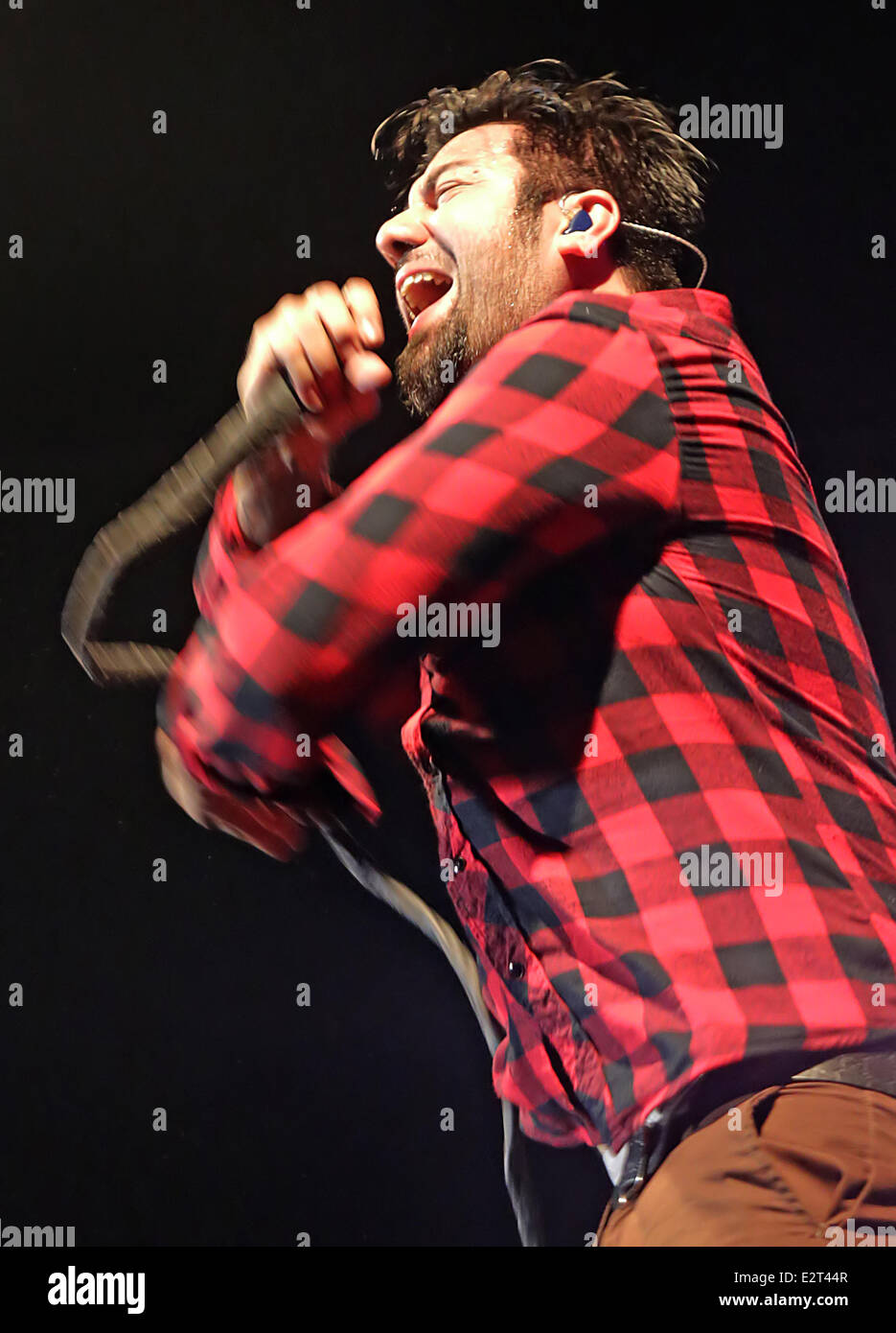 Deftones performing at Manchester Academy Featuring: Chino Moreno Where ...