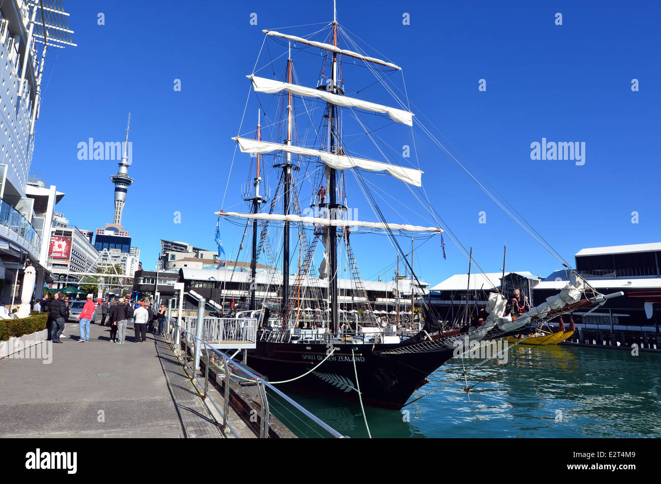 Tall Ship Spirit Of New Zealand High Resolution Stock Photography and ...