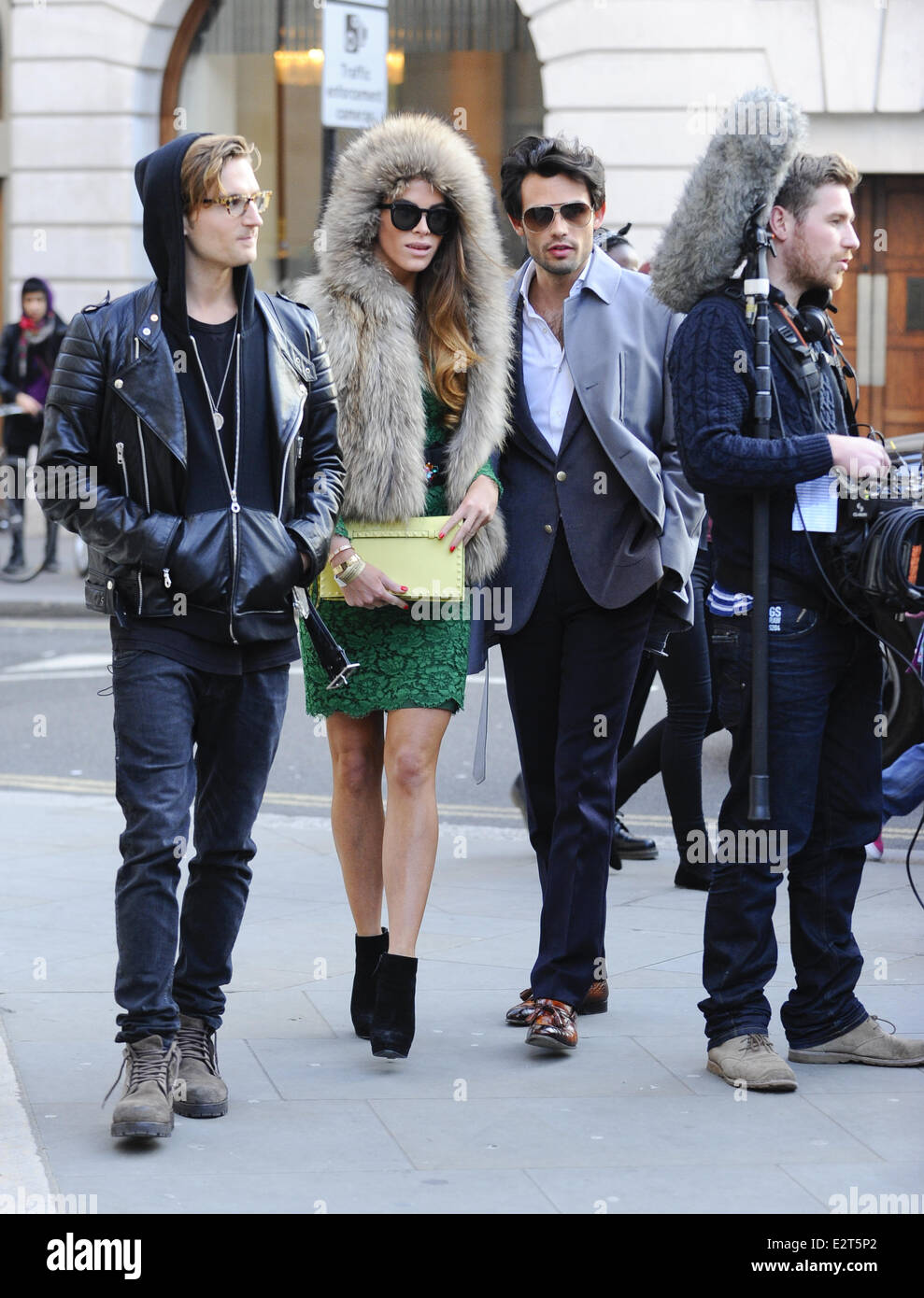 'Made in Chelsea' reality TV show filming at the Freemasons Hall ...