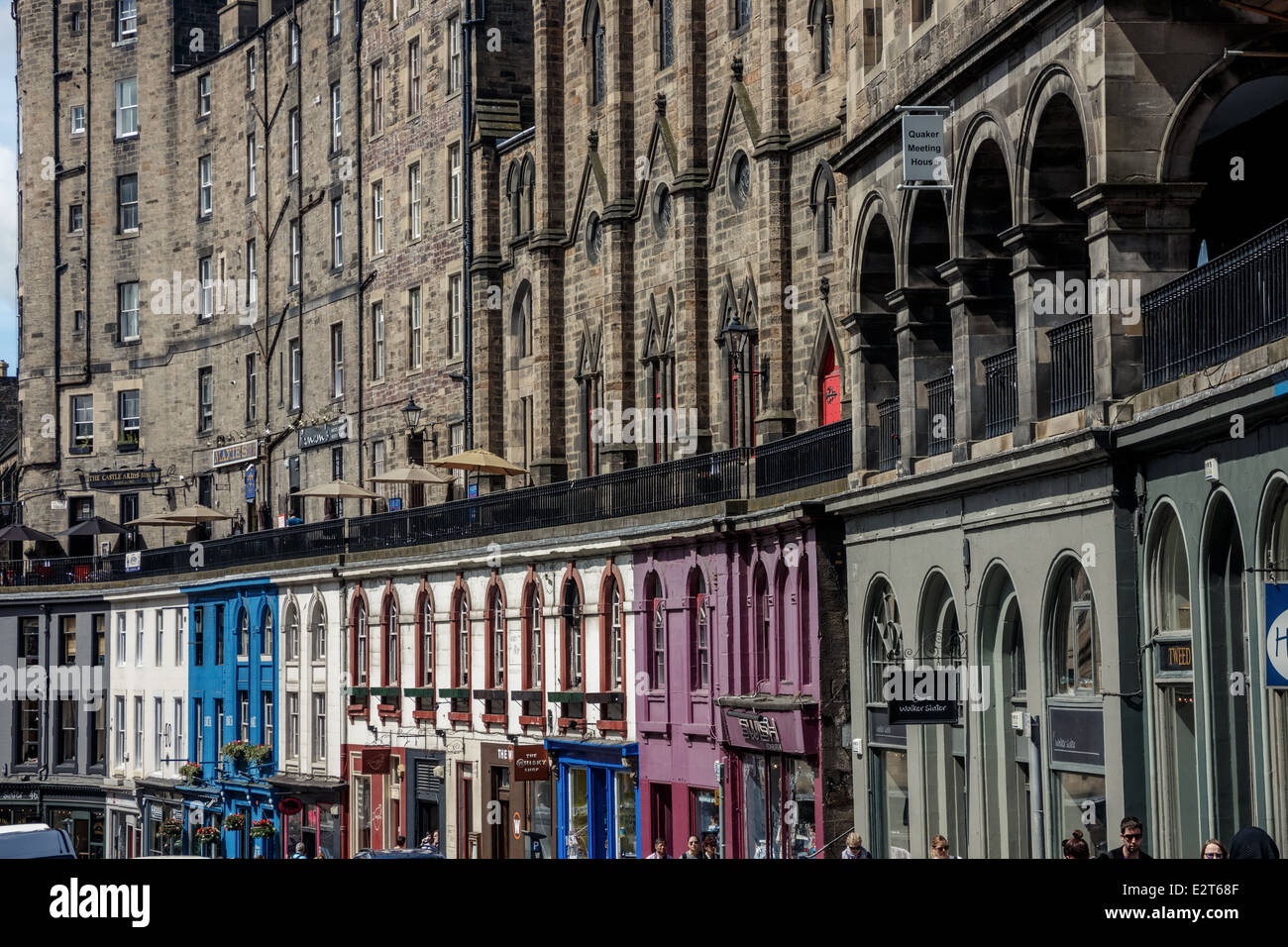Victoria Terrace Edinburgh High Resolution Stock Photography and Images ...