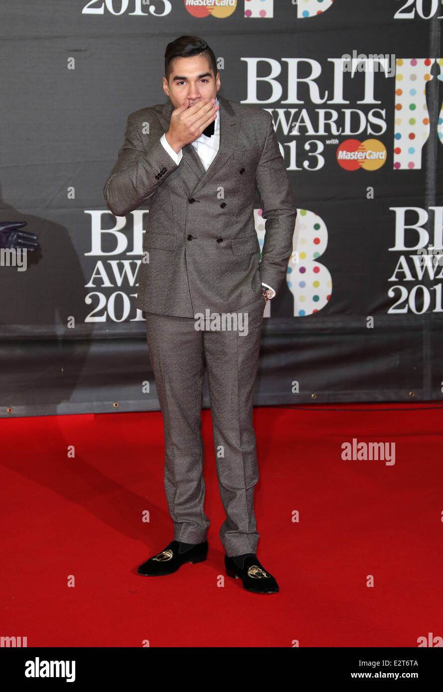 The 2013 Brit Awards (Brits) held at the O2 arena Featuring: Louis ...
