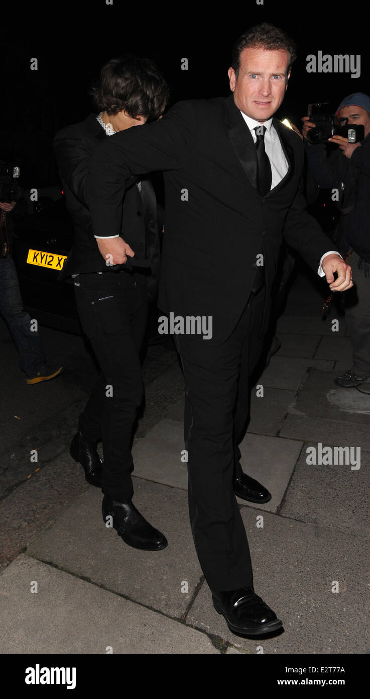 Harry Styles, Nick Grimshaw, Jaime Winstone and friends all head back ...