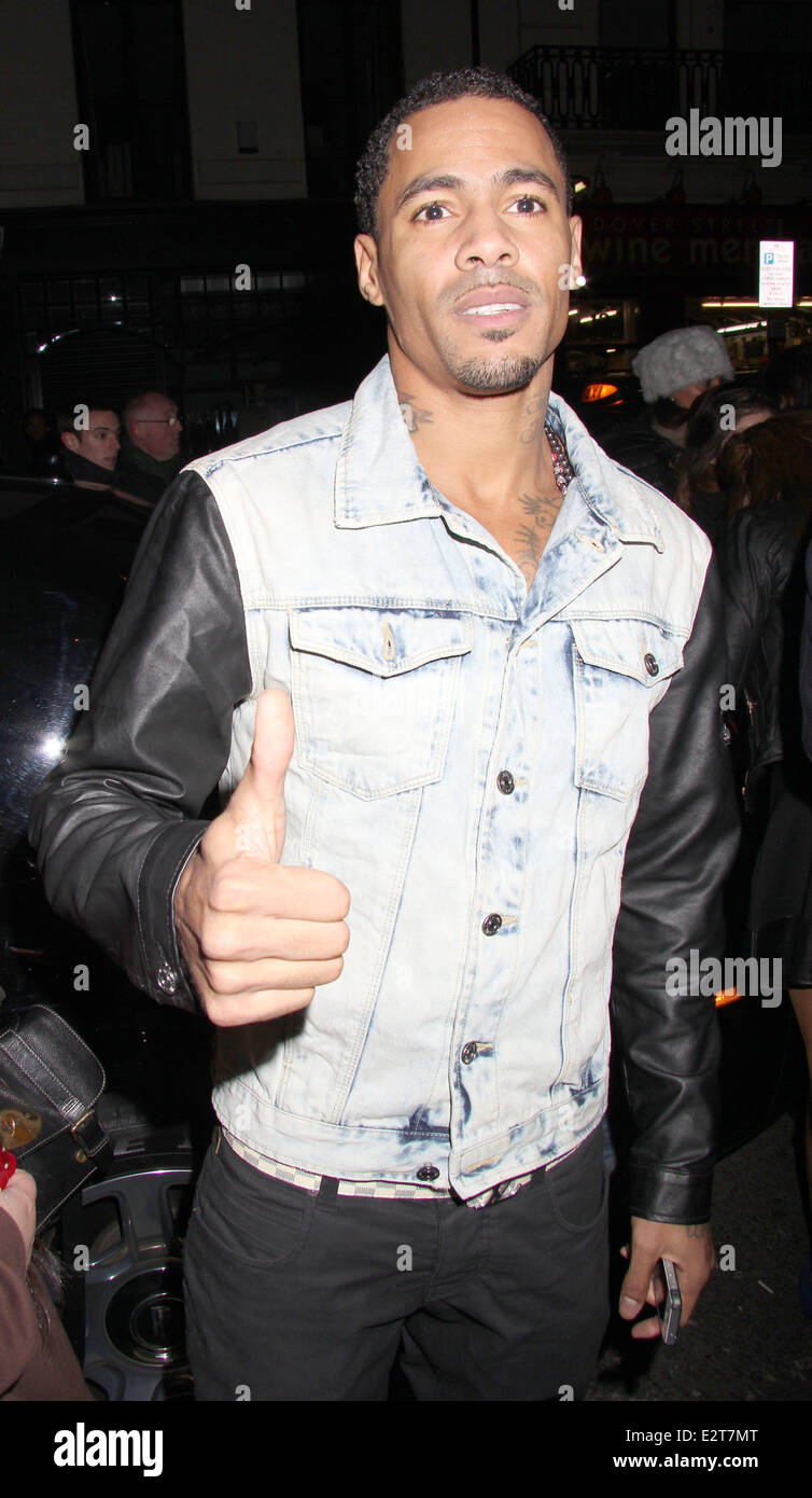 Sony music aftershow held at the Arts Club Featuring: MC Harvey Where ...