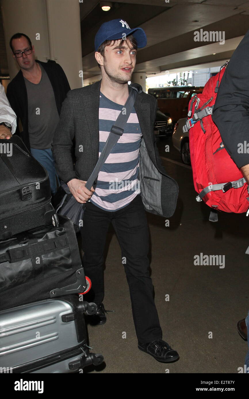 'Harry Potter' star, Daniel Radcliffe arrives at LAX airport Featuring ... 'Harry Potter' star, Daniel Radcliffe arrives at LAX airport Featuring ...