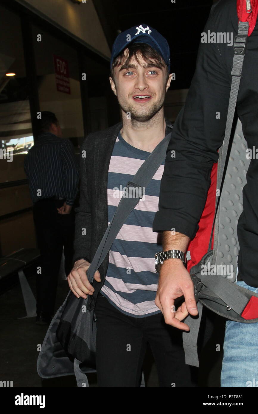 'Harry Potter' star, Daniel Radcliffe arrives at LAX airport Featuring ...