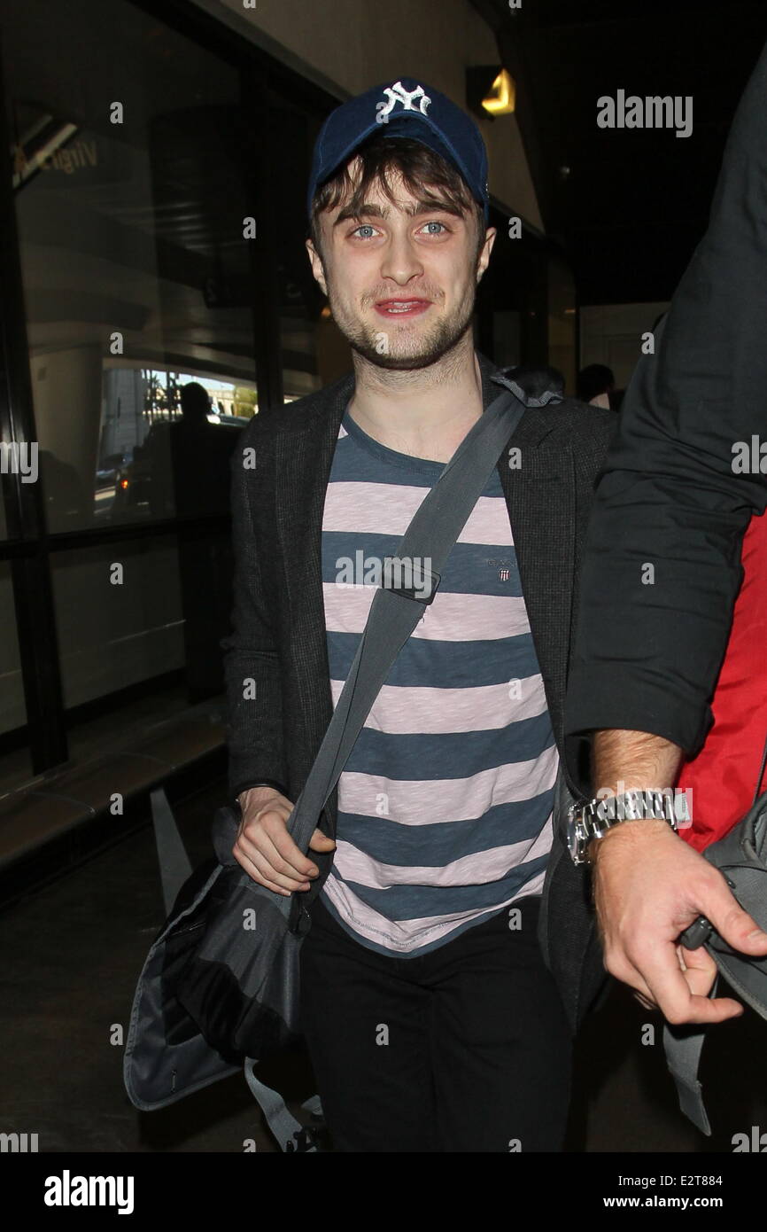 'Harry Potter' star, Daniel Radcliffe arrives at LAX airport Featuring ...
